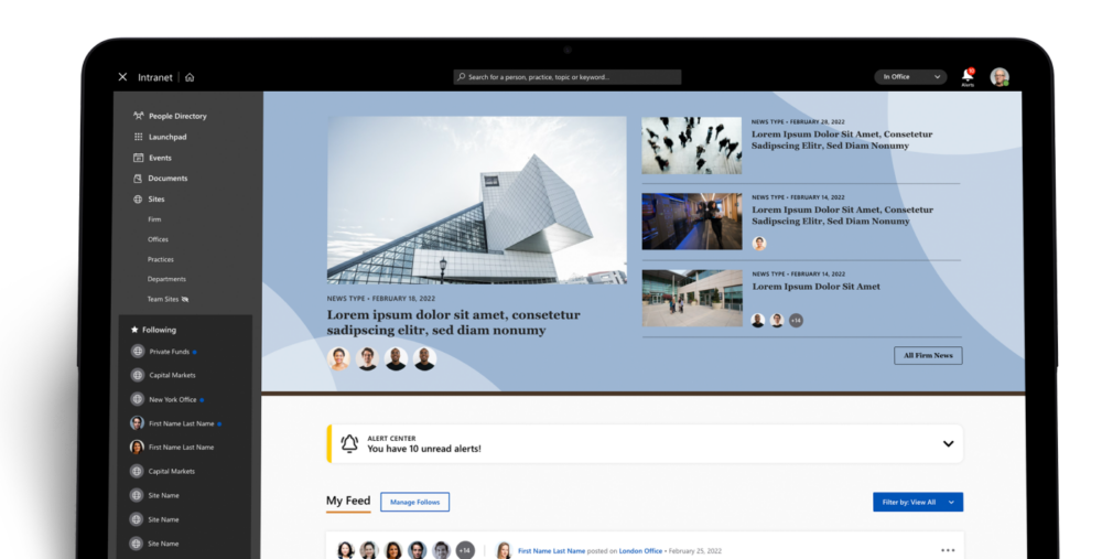 Custom SharePoint Online Intranet Design | Knox Design Strategy